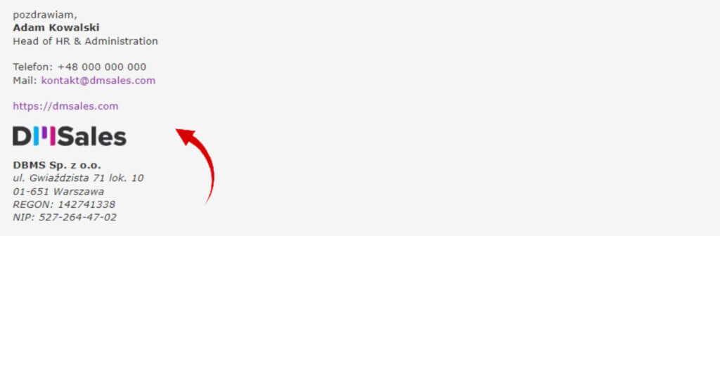 Stopka mailingu - Jak zrobić profesjonalny podpis e-mail?